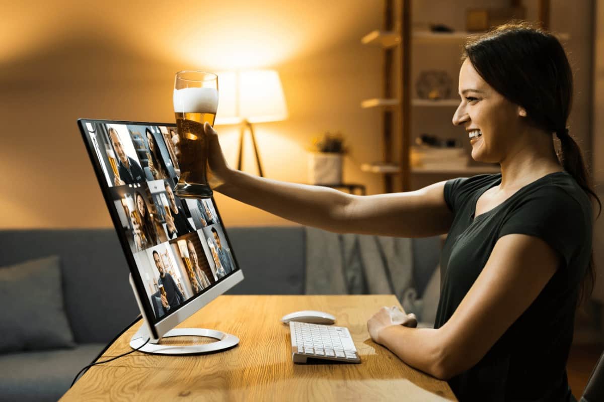 How to Plan a Virtual Party in Different Time Zones - The Homemade Party