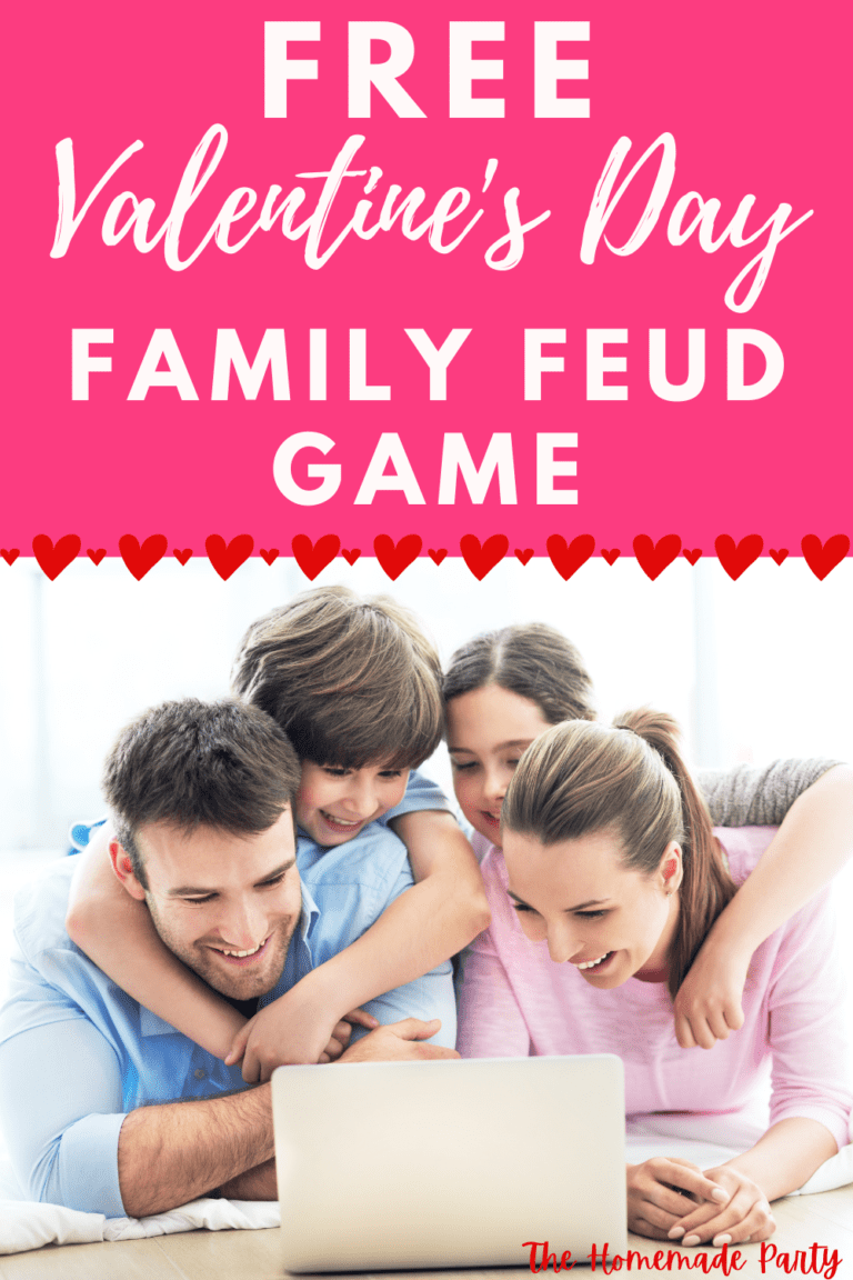 FREE Valentine's Day Family Feud Game You Won't Want to Miss