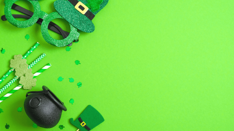 17 FREE Charmingly Lucky St. Patrick's Day Zoom Backgrounds