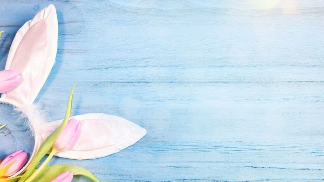 Eggs-cellent Easter Zoom Backgrounds - The Homemade Party